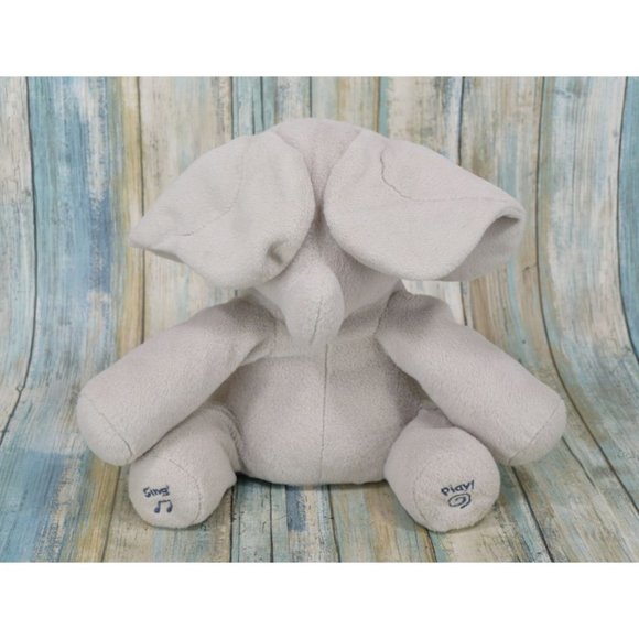 Gund | Toys | Gund Peek A Boo Flappy The Elephant Electronic Plush ...